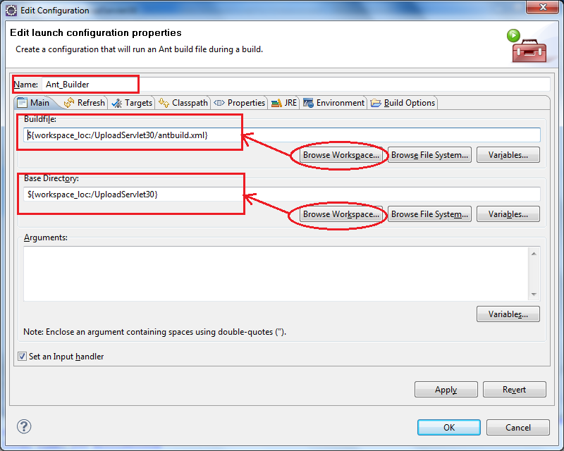 How To Add Custom Ant Build Script To Java Project In Eclipse